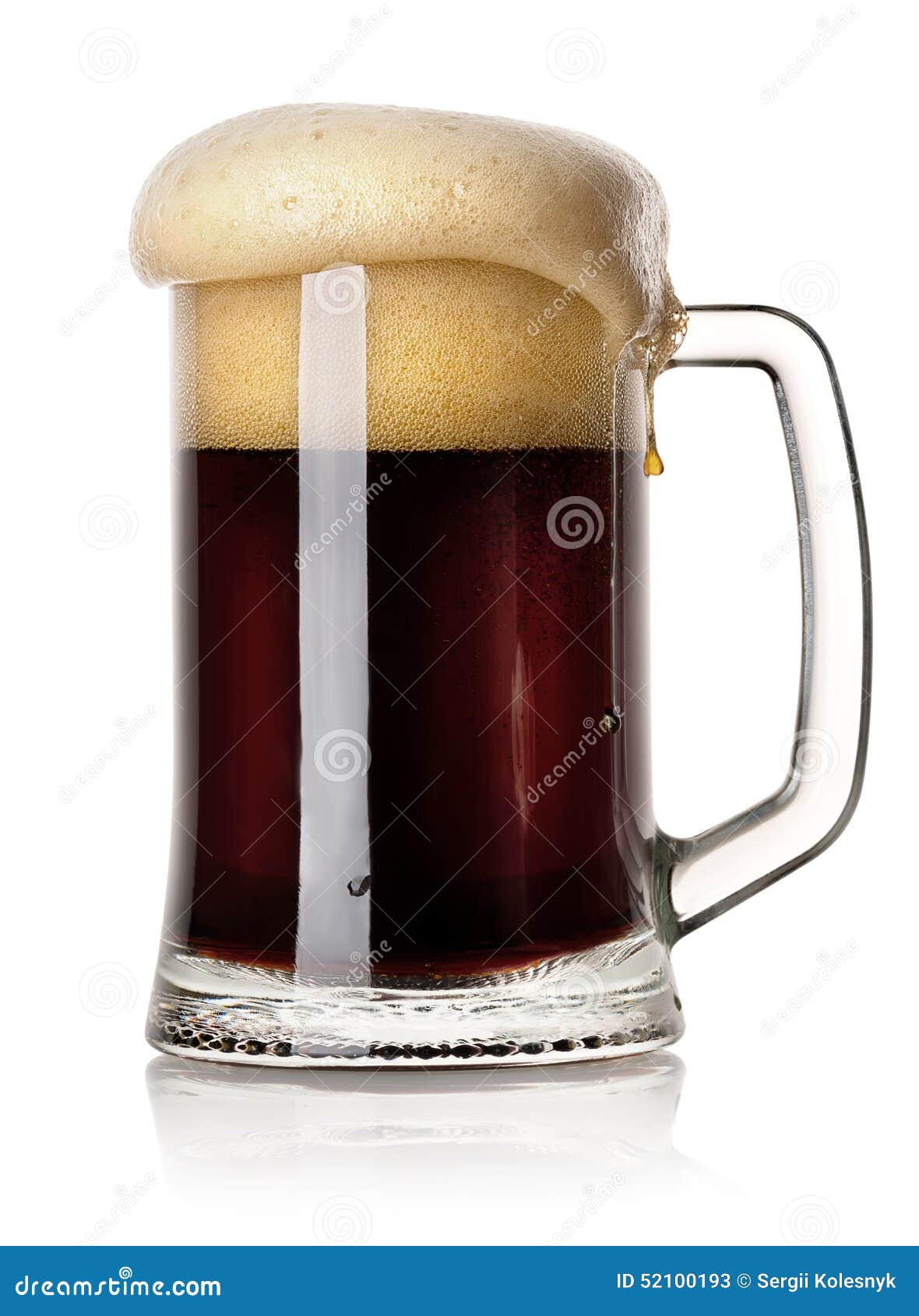 Caneca de cerveja preta imagem de stock. Imagem de refrescamento - 52100193