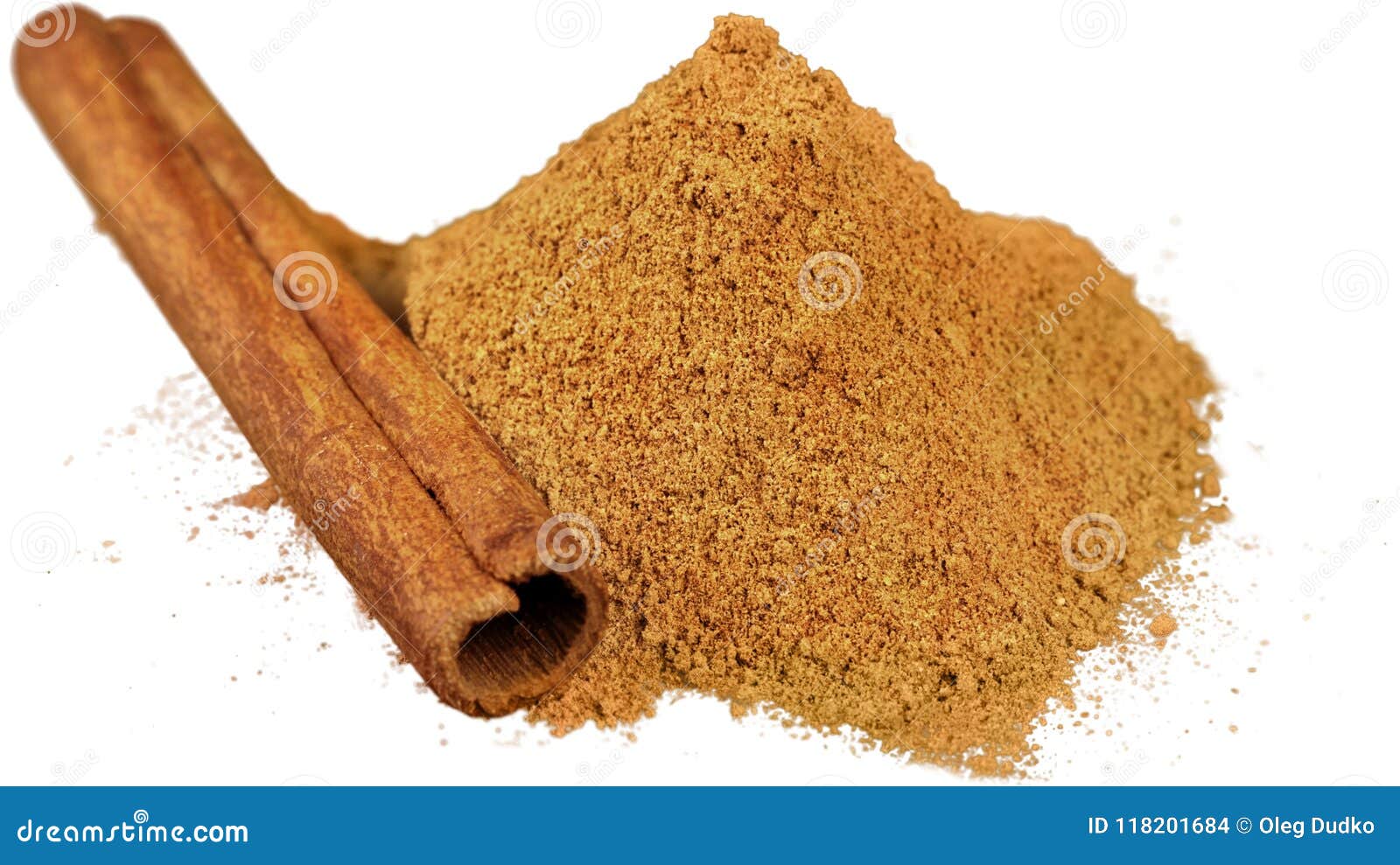 Canela Seca Isolada No Fundo Branco Foto de Stock - Imagem de ...