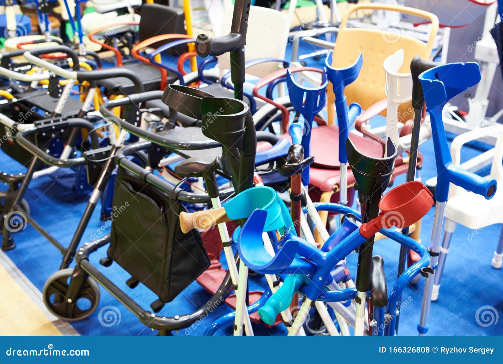 Canes And Crutches For People With Disabilities And People With ...