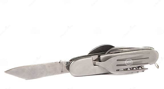 Canif d'isolement image stock. Image du configuration - 25503035