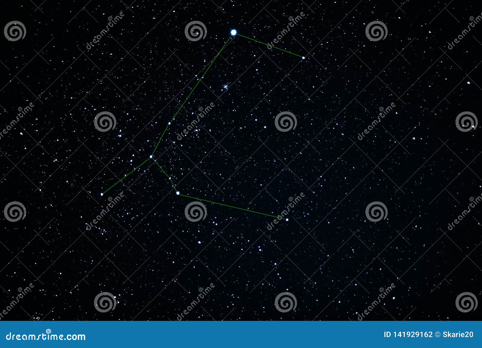 Canis Major Constellation. Star Cluster Messier 41 Stock Photo - Image ...