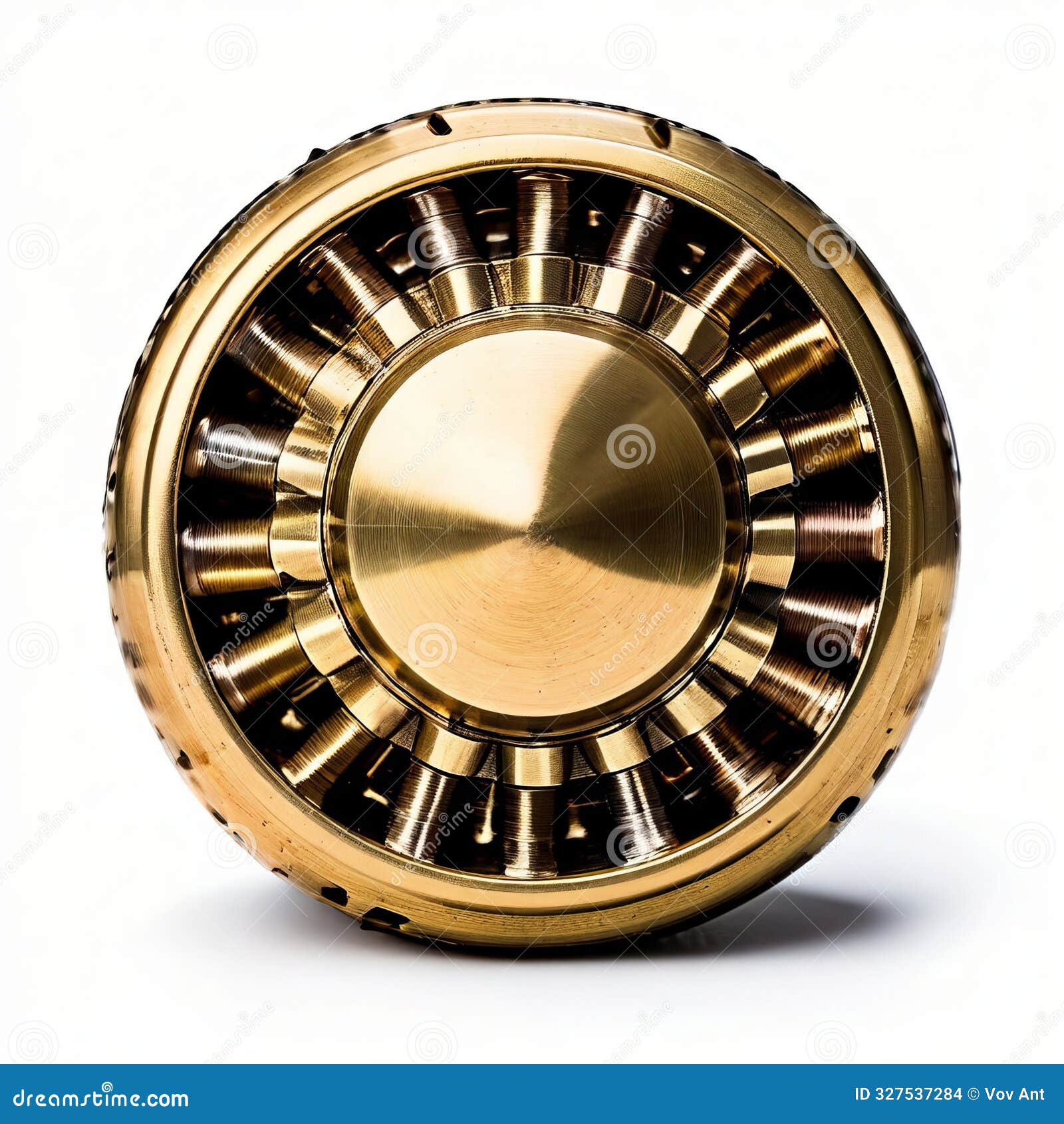 Canister Shell a Shell Loaded with Smaller Projectiles Stock Photo ...