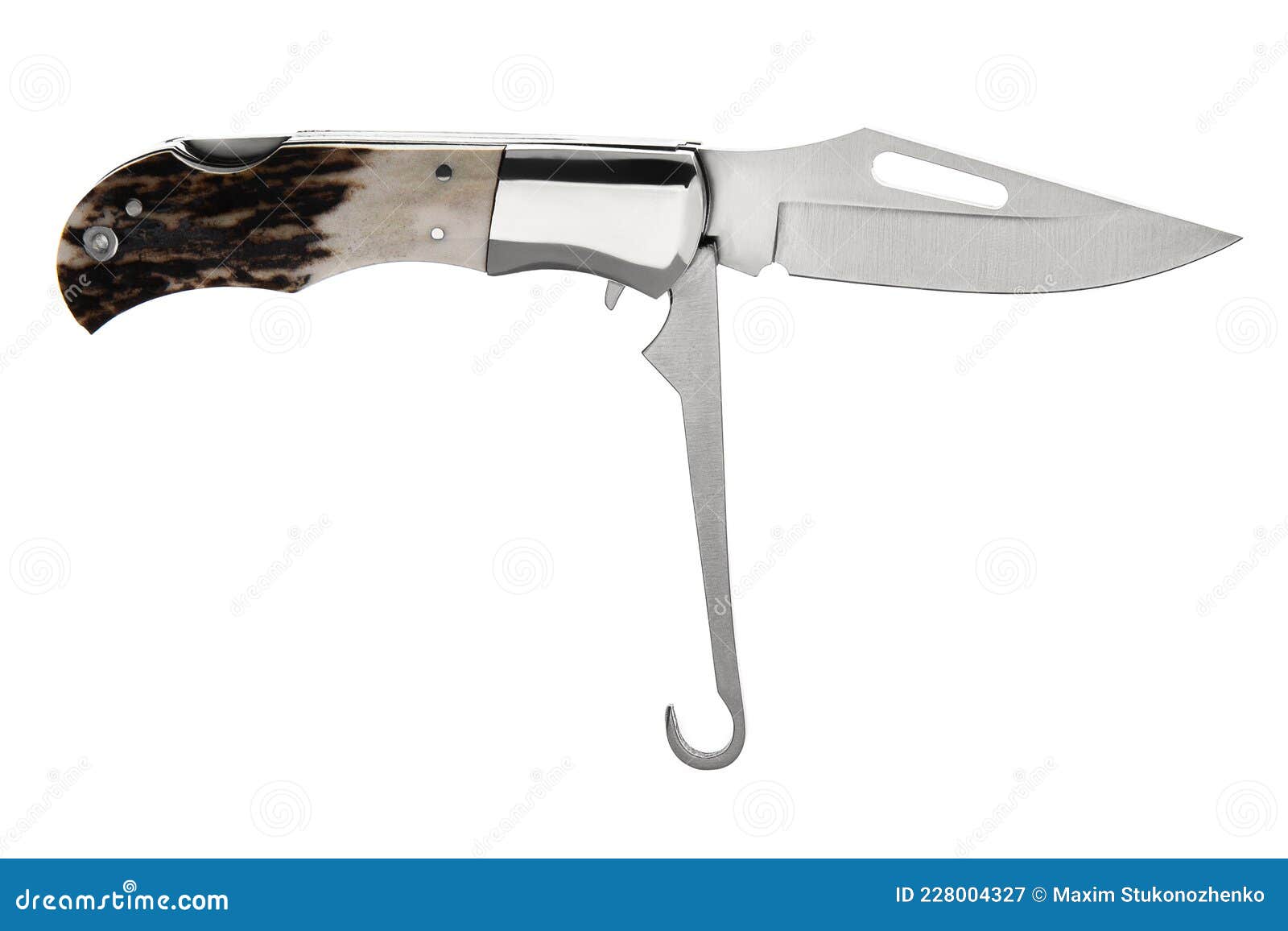 Canivete isolado em branco imagem de stock. Imagem de fundo - 228004327