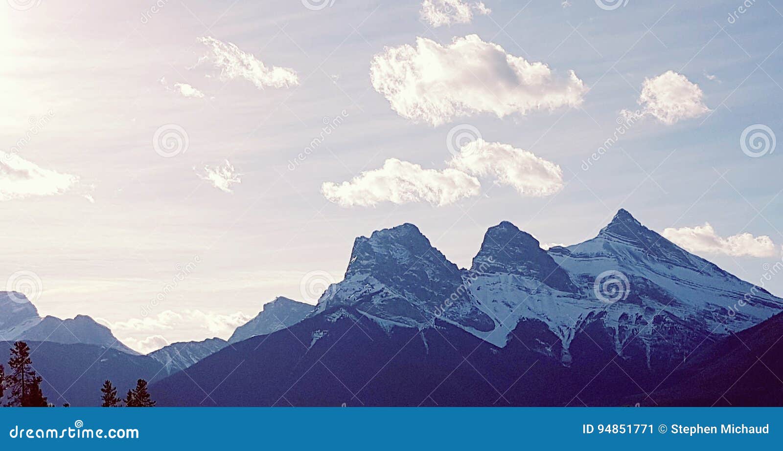 Canmore, Alberta, Canada stock image. Image of mountain - 94851771