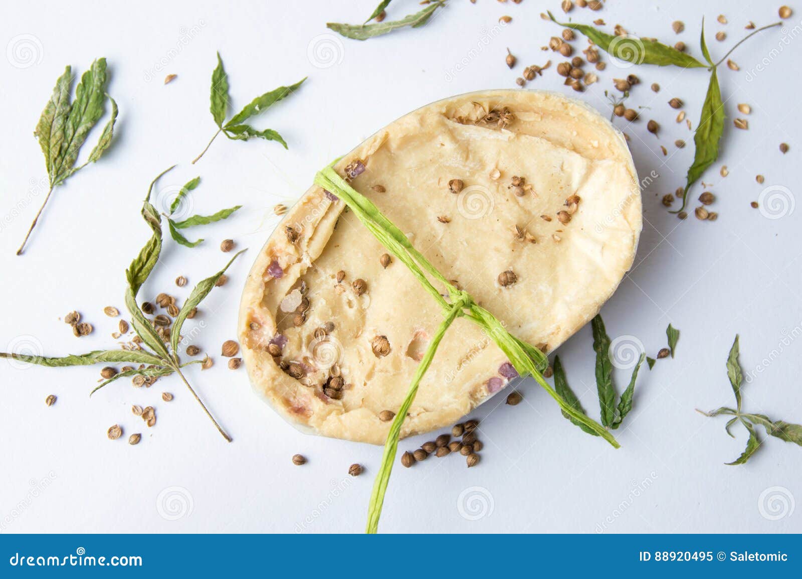 Cannabis Herbal Natural Soap with Leaves Stock Image - Image of hemp ...