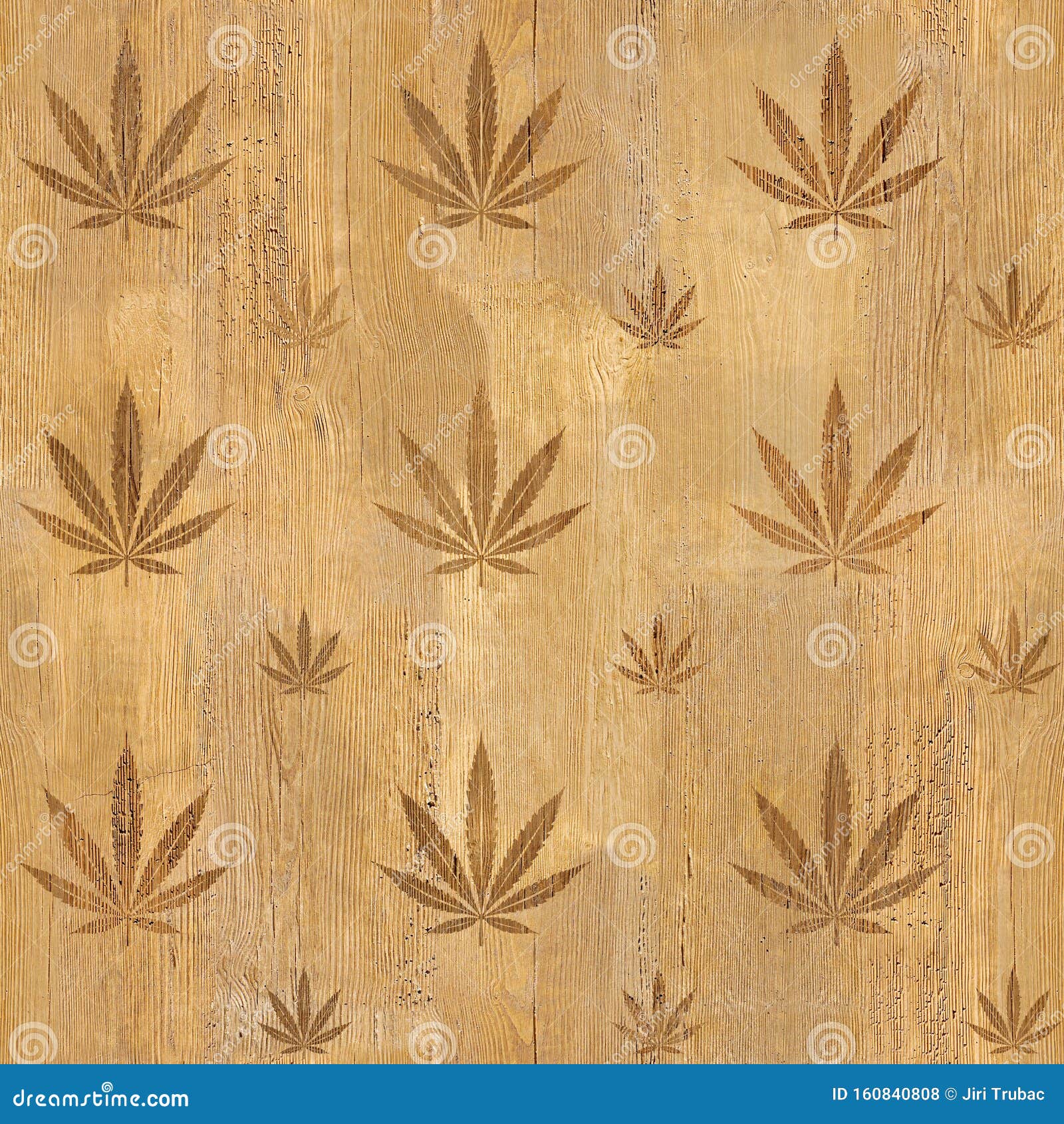 Cannabis Leaf - Decorative Pattern - Seamless Background Stock ...
