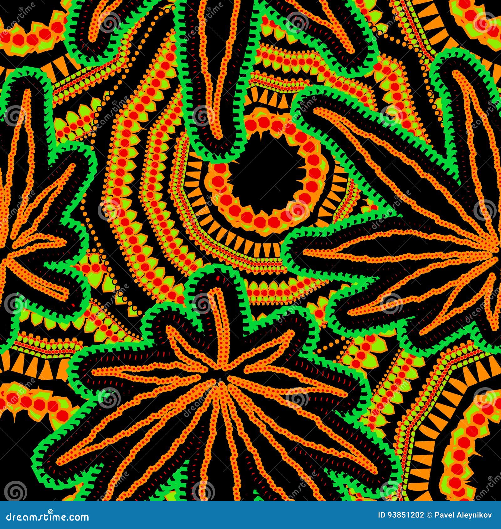 Cannabis Leafs Seamless Vector Pattern Stock Vector - Illustration of ...