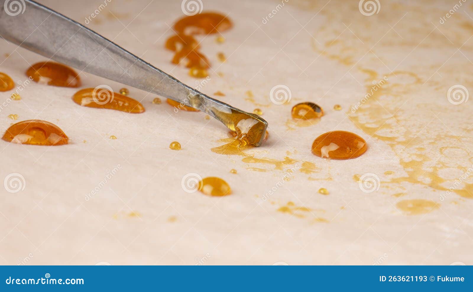 Cannabis Live Resin on Dab Stick with High Thc Stock Image - Image of ...