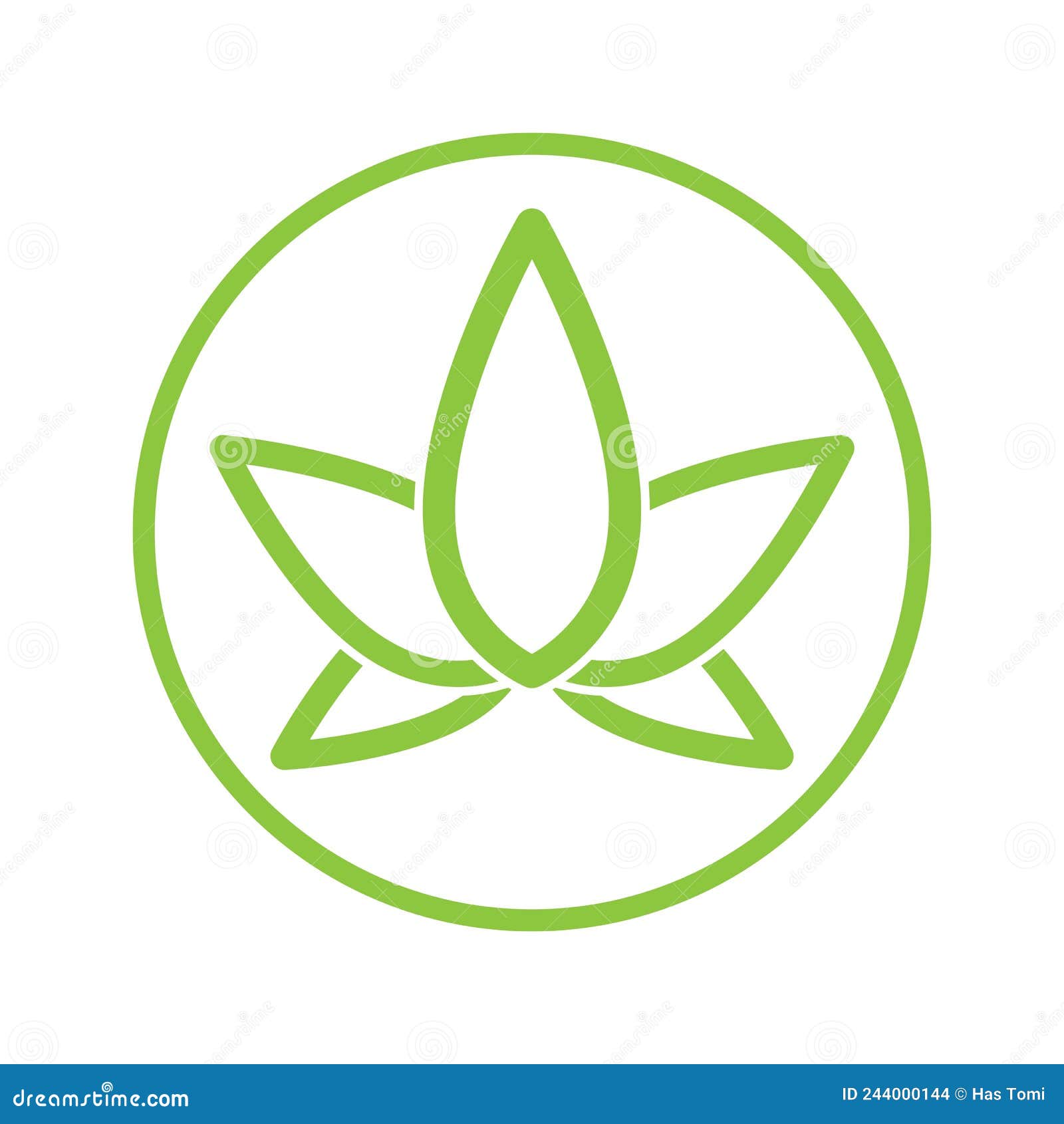 Cannabis Logo Symbol Icon Design Vector Stock Vector - Illustration of ...