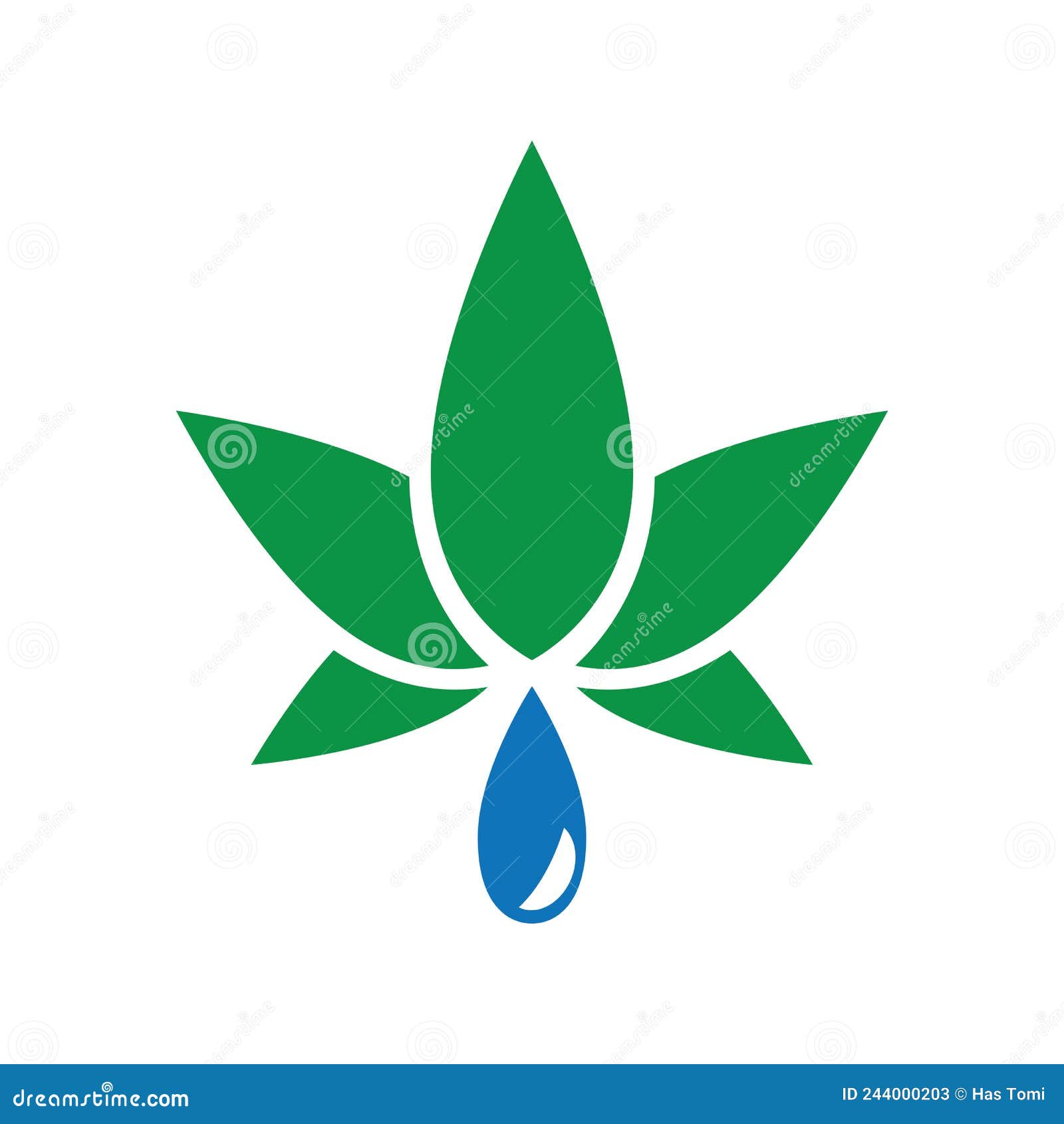 Cannabis Logo Symbol Icon Design Vector Stock Illustration ...