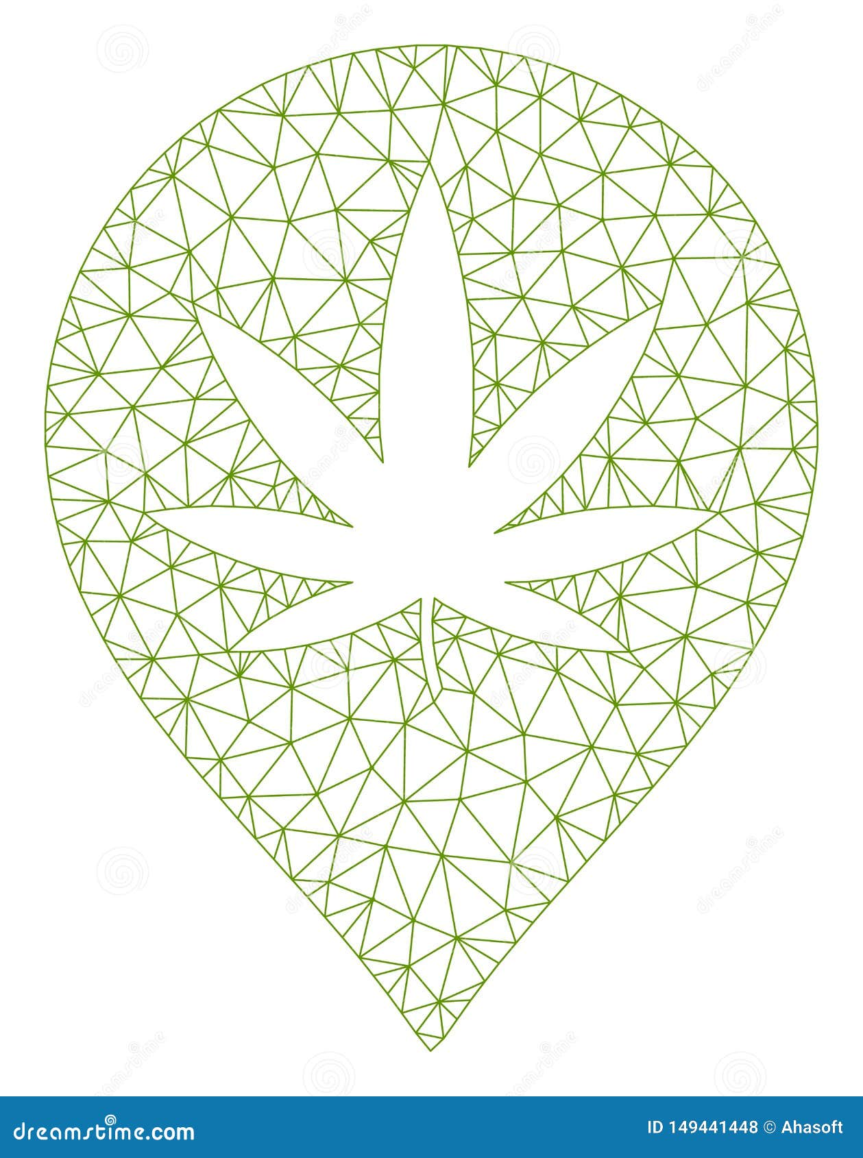 Cannabis Map Marker Polygonal Frame Vector Mesh Illustration Stock ... Cannabis Map Marker Polygonal Frame Vector Mesh Illustration Stock ...