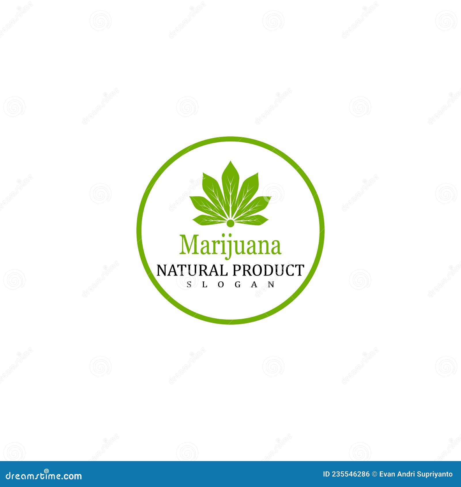 Cannabis-Marihuana-Hanf-Logo Und Symbol Vektor Abbildung - Illustration ...