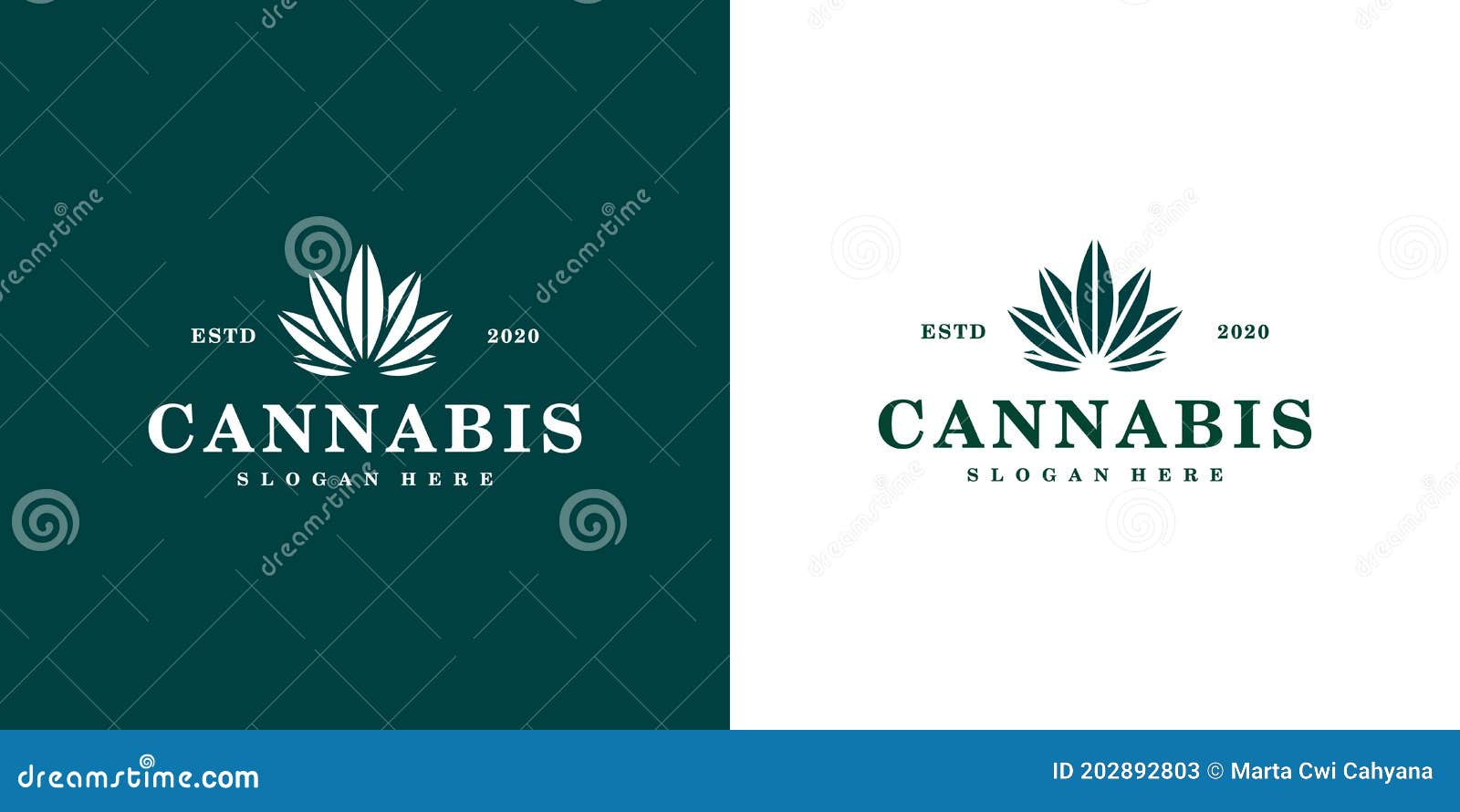 Cannabis Marijuana Leaf Logo Vector Stock Vector - Illustration of herb ...