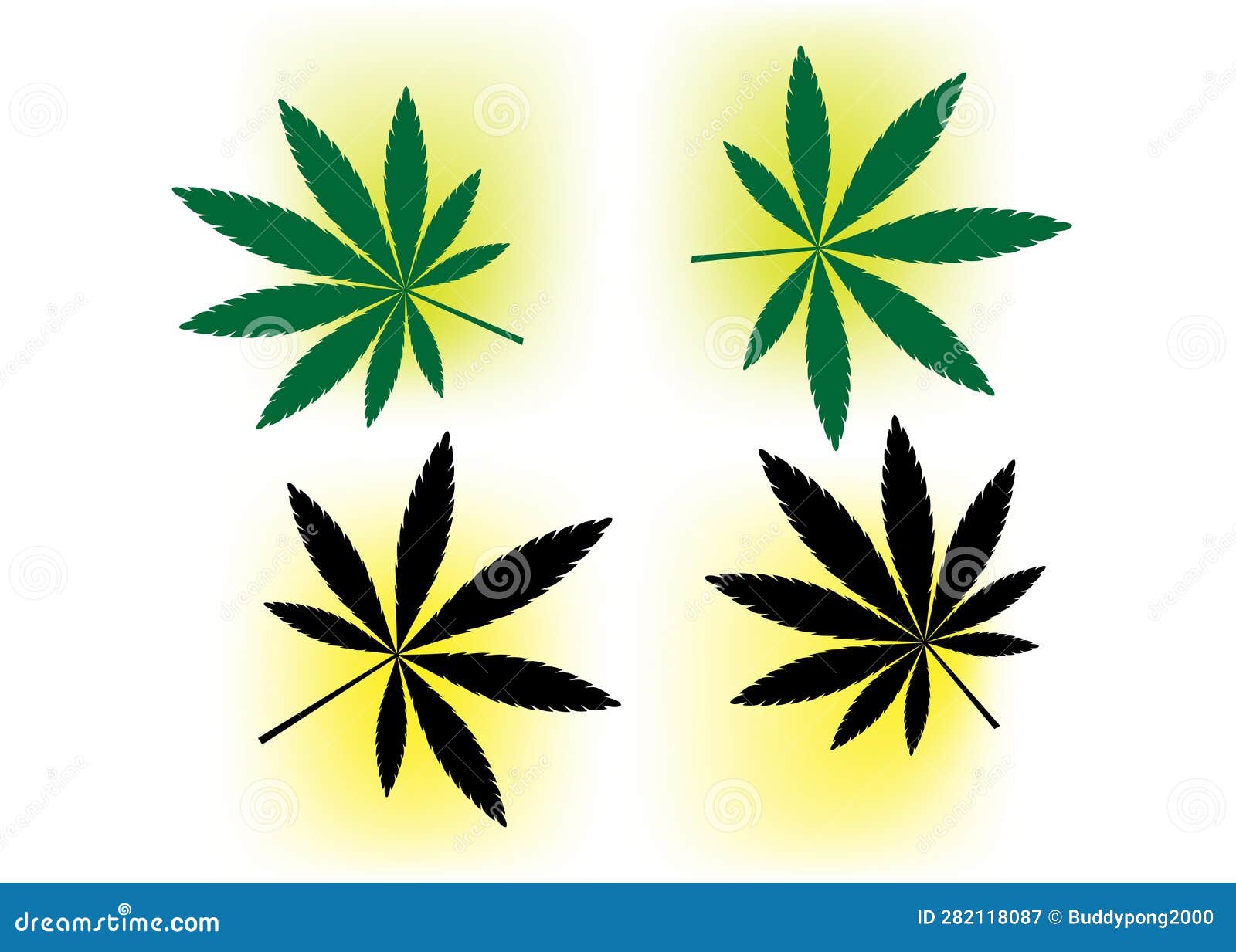 Cannabis Marijuana Vector for Logo Background Icon Stock Vector ...