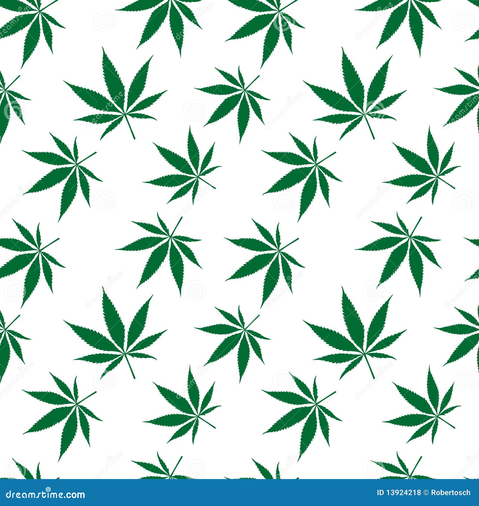 Cannabis Seamless Pattern Extended Stock Vector - Illustration of ...