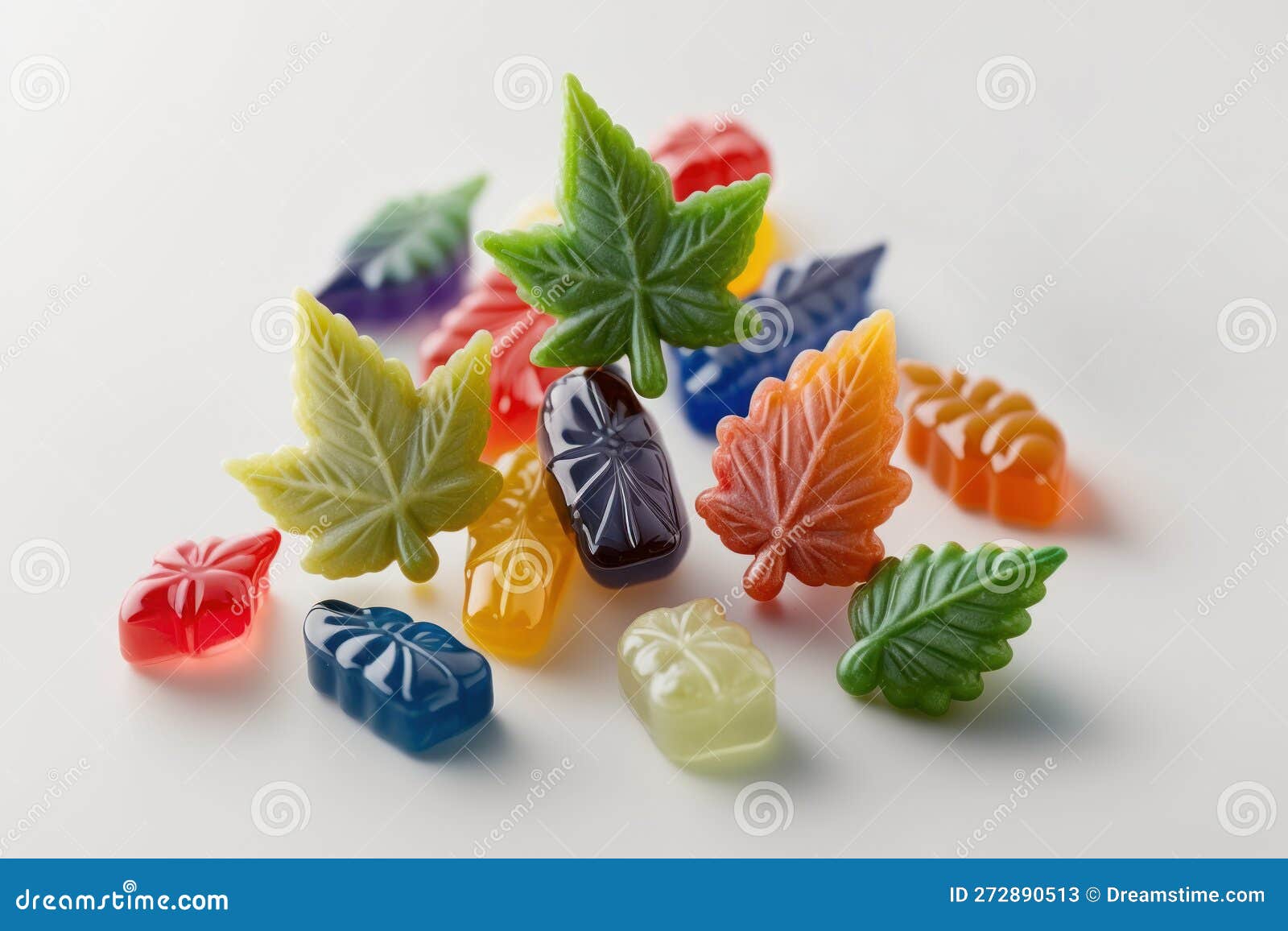 Cannabis Thc Jelly Candies Generative AI Stock Illustration ...
