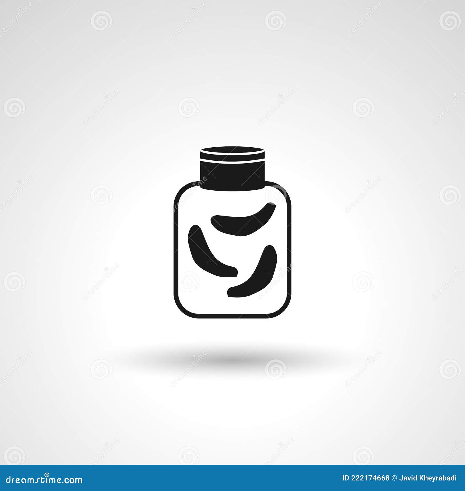 Canned Cucumbers Sign. Pickles Isolated Simple Icon Stock Vector ...