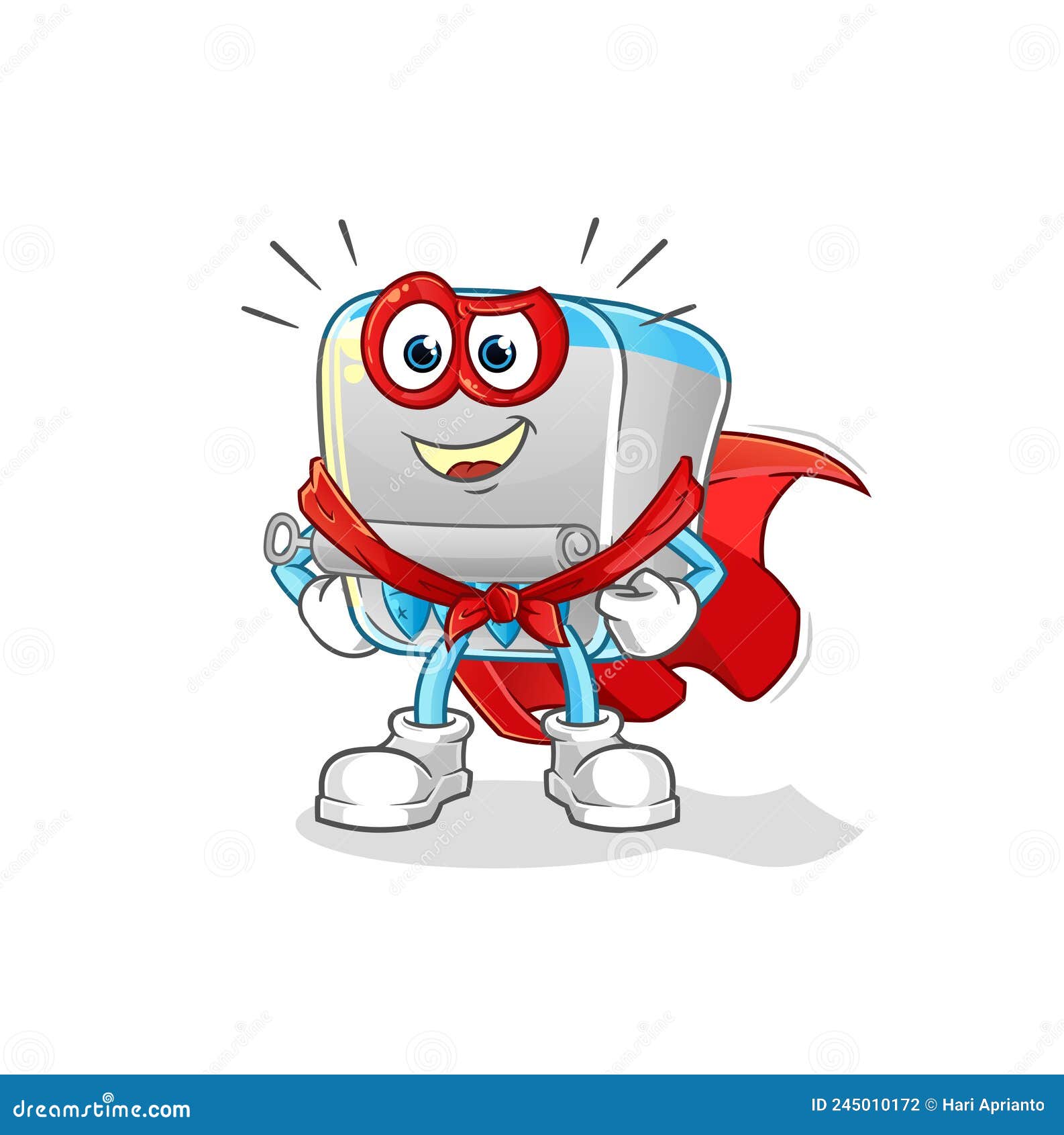 Canned Fish Heroes Vector. Cartoon Character Stock Vector ...