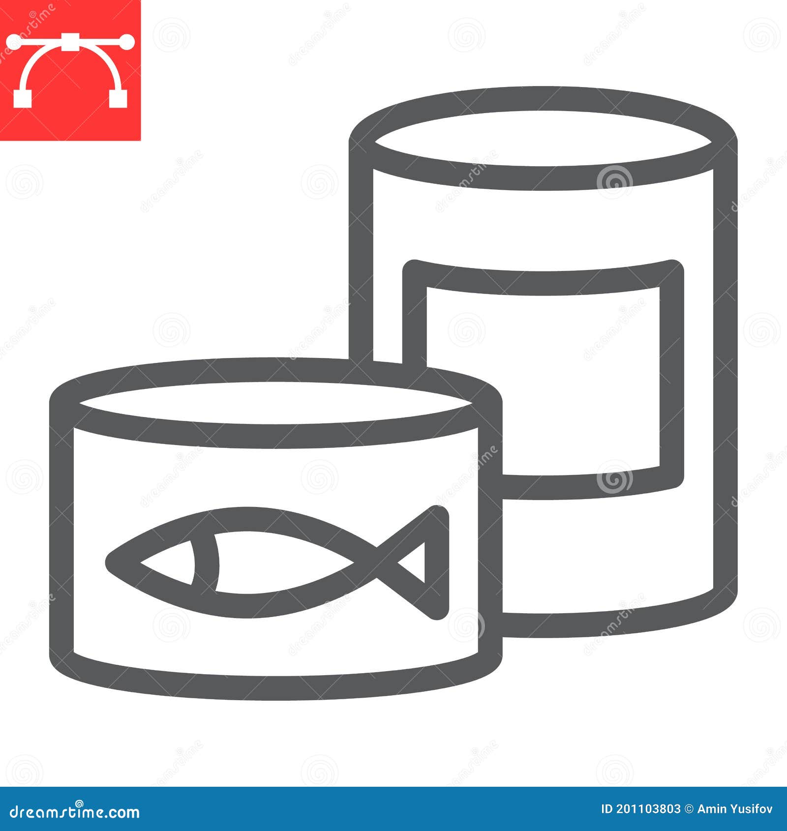 Canned Goods Vector