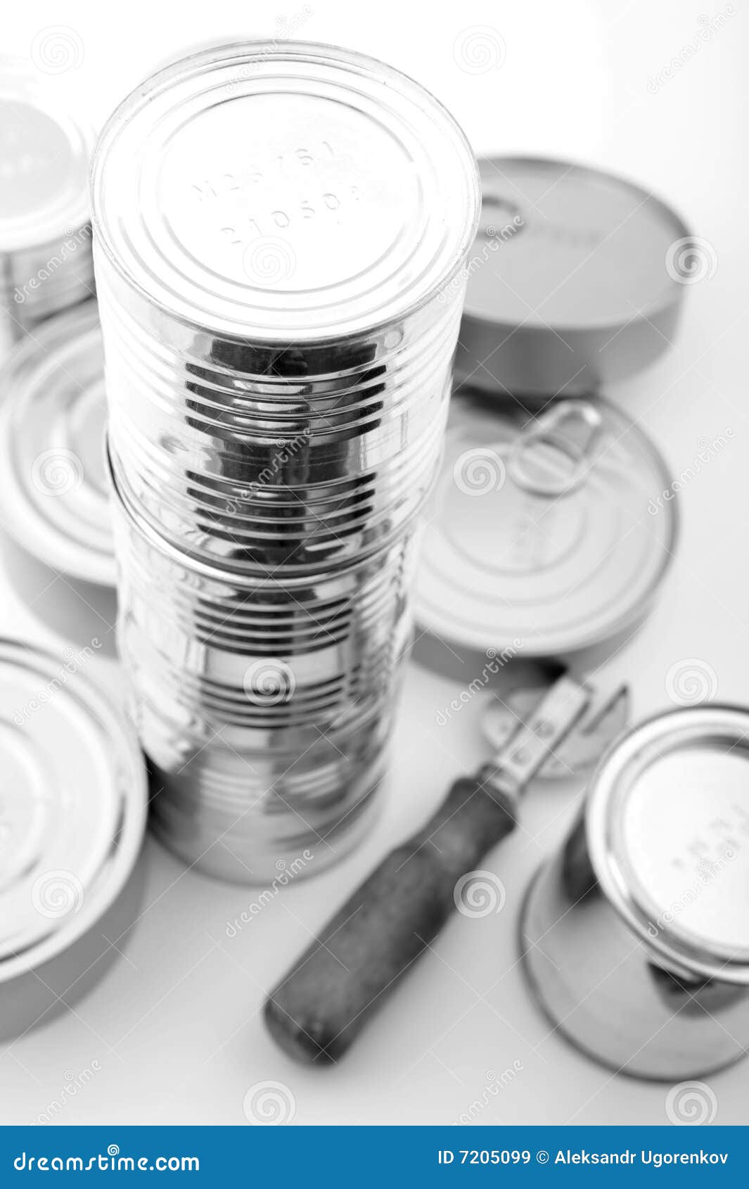 Canned-goods closeup stock image. Image of packaging, canned - 7205099