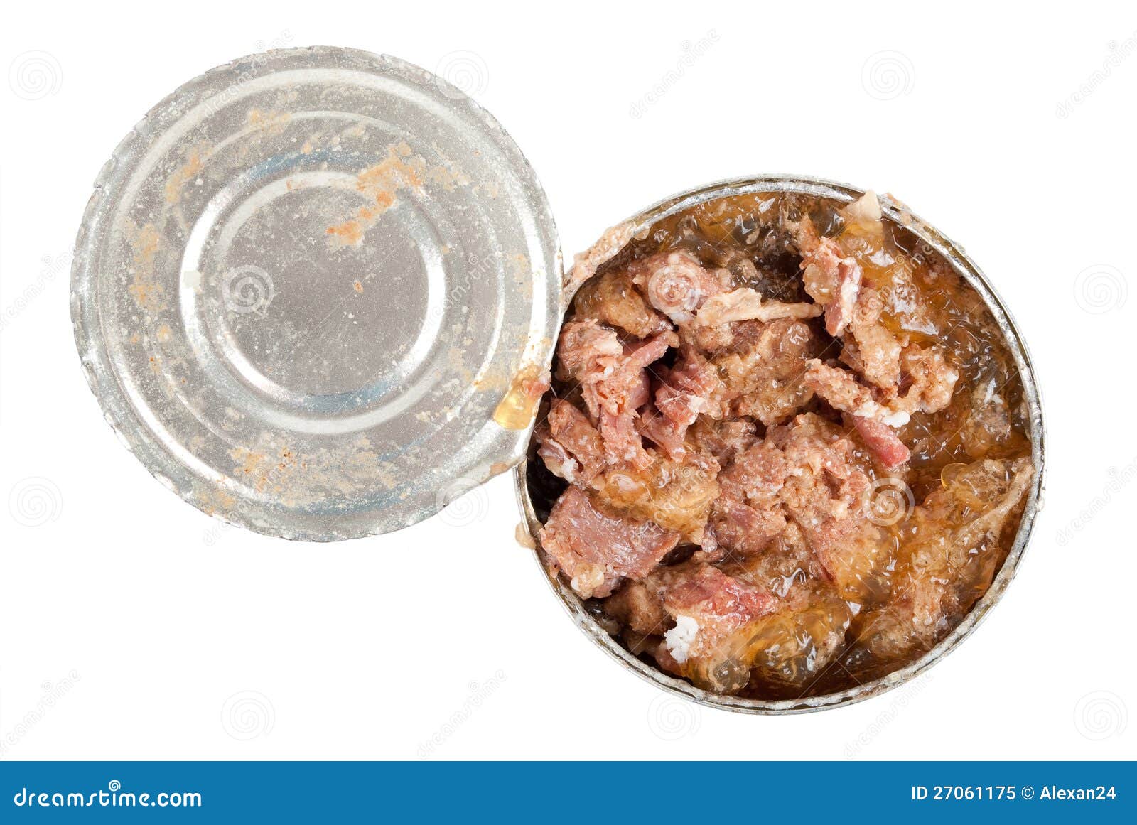 Canned meat stock image. Image of metallic, pack, open - 27061175