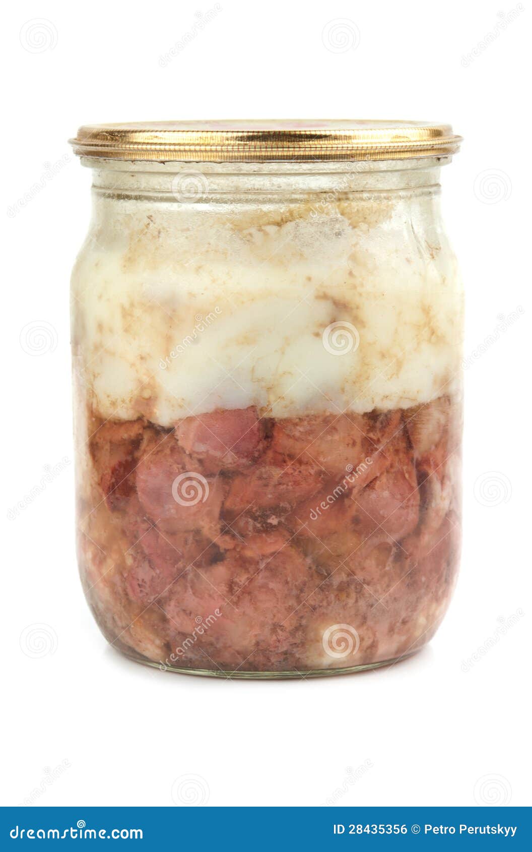 Canned meat stock photo. Image of good, metal, conserve - 28435356