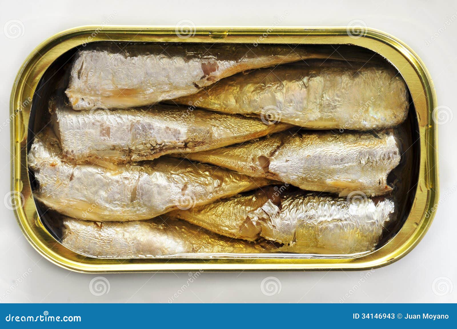 Canned sardines stock image. Image of diet, canning, recipe - 34146943