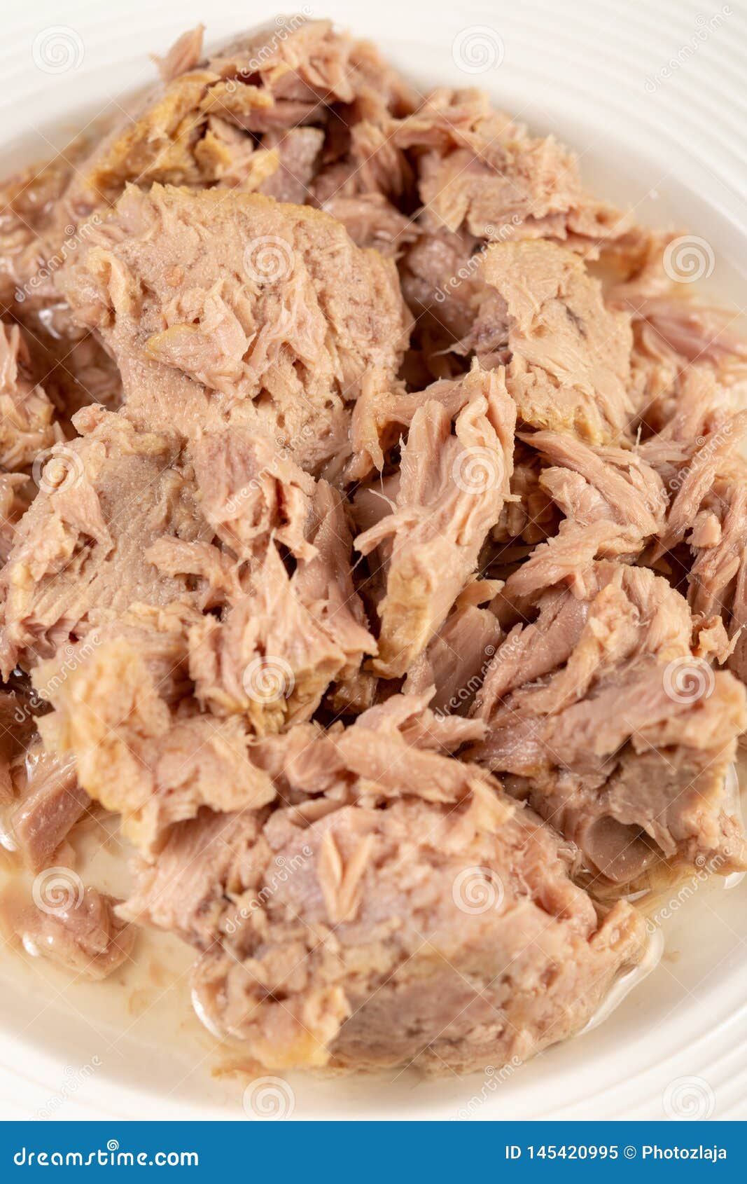 Canned Tuna Fish Slices on the Chinesse Background Table Stock Image ...