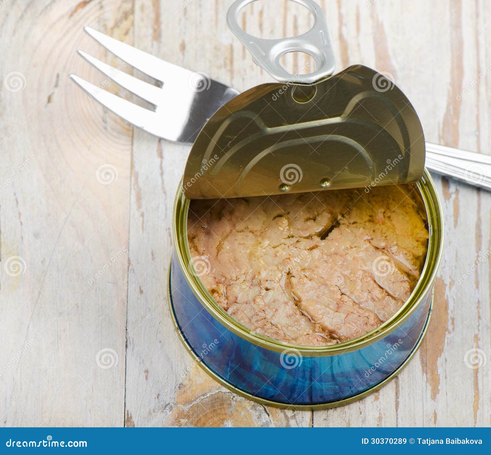 Canned tuna fish stock image. Image of nutrition, preservation - 30370289
