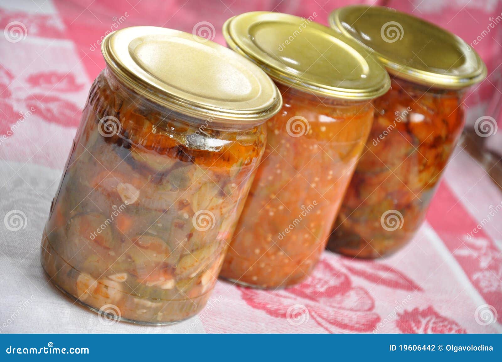 Canned Vegetables Homemade. Stock Photo - Image of homemade, winter ...
