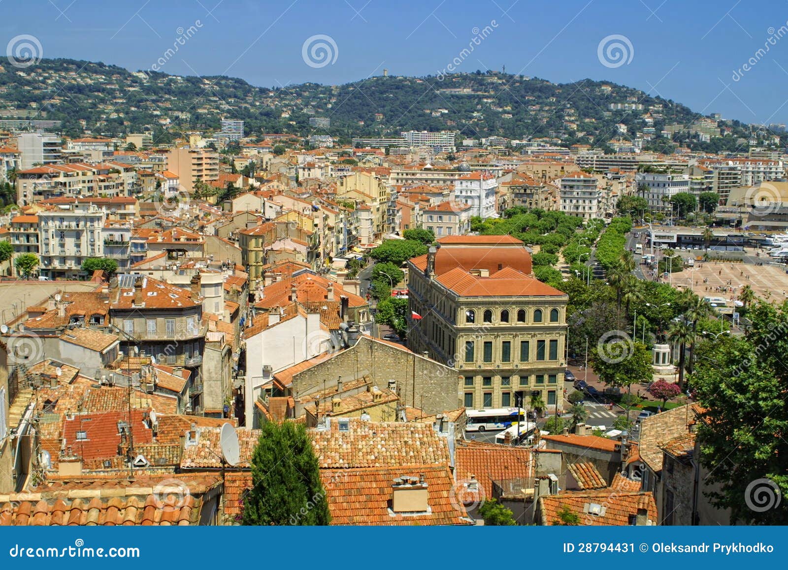 Cannes city, France stock image. Image of ancient, europe - 28794431