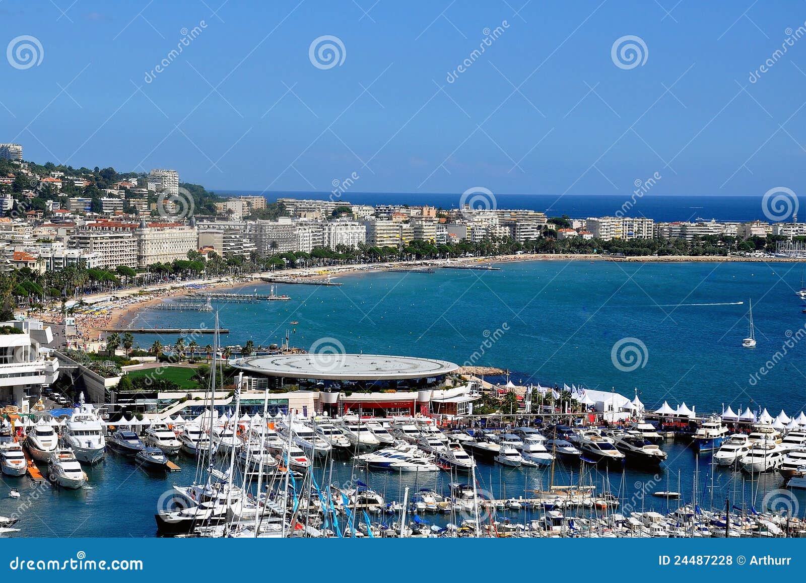 Cannes, French Riviera stock photo. Image of azur, luxurious - 24487228