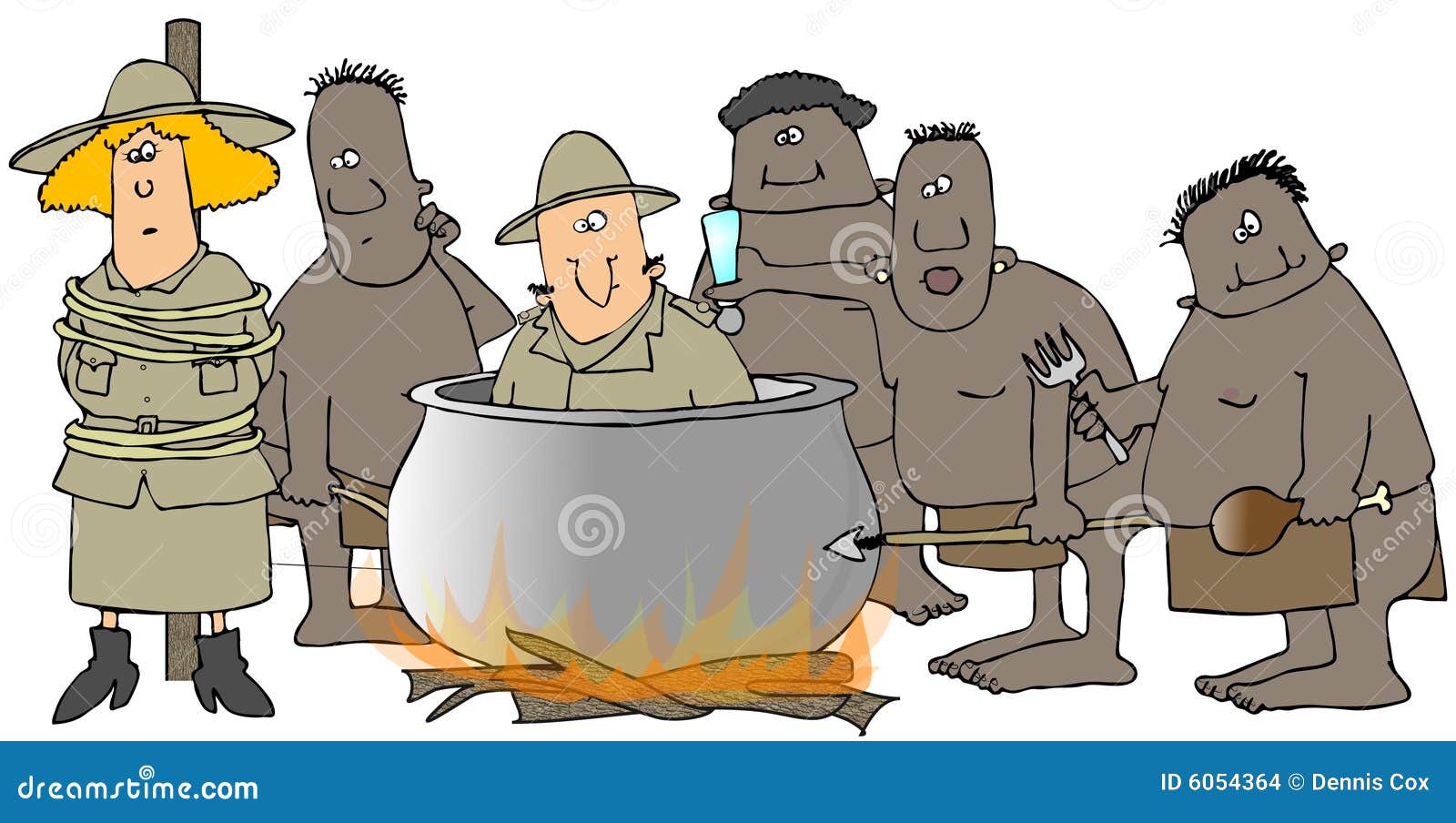 Cannibales Images stock - Image: 6054364