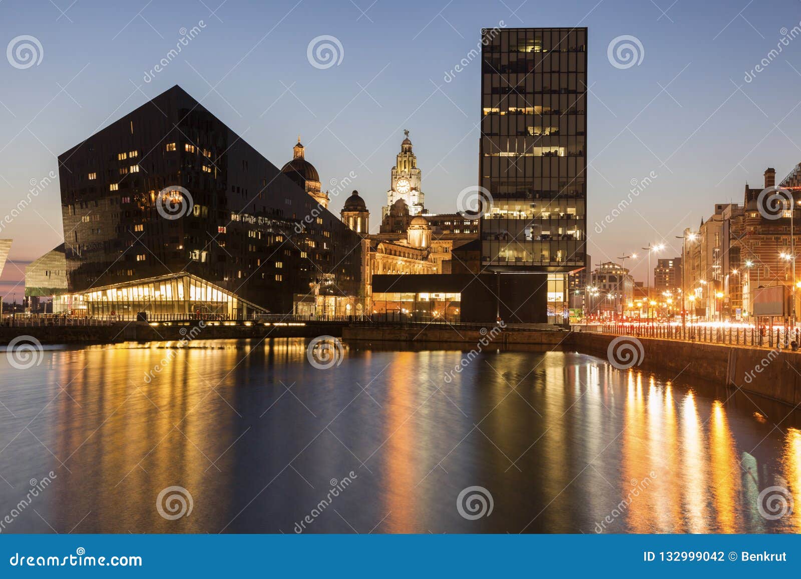 Canning Dock in Liverpool stock photo. Image of port - 132999042