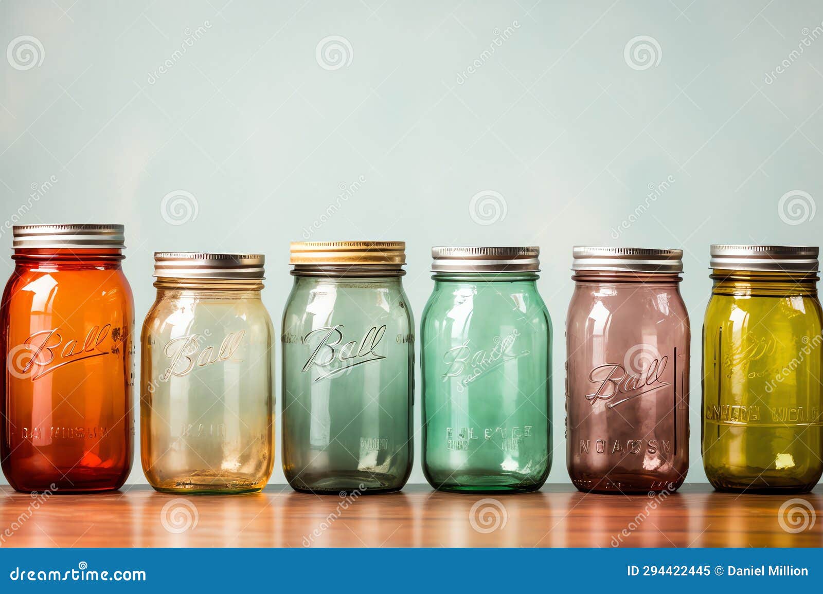 Canning Jars Vintage Country Kitchen Stock Illustration - Illustration ...