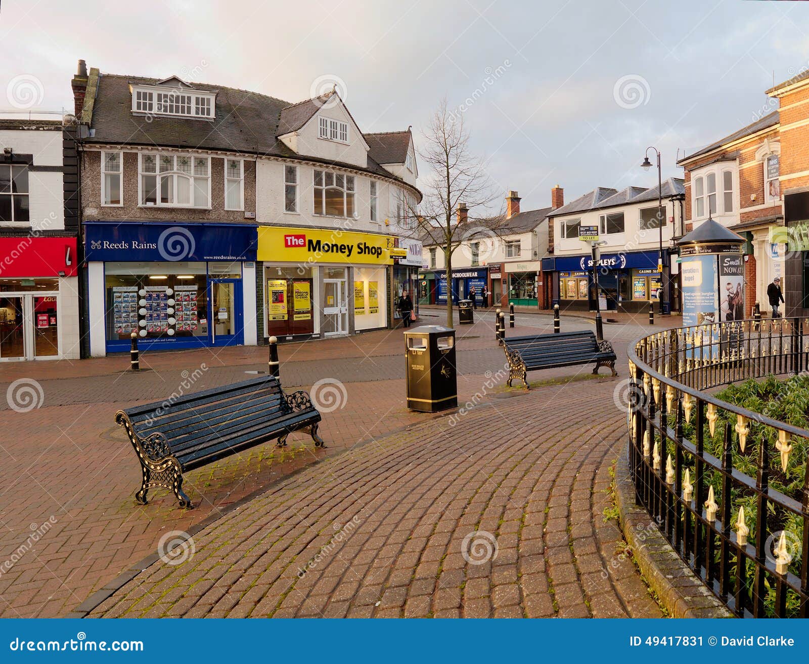 Cannock Town editorial photo. Image of church, agents - 49417831