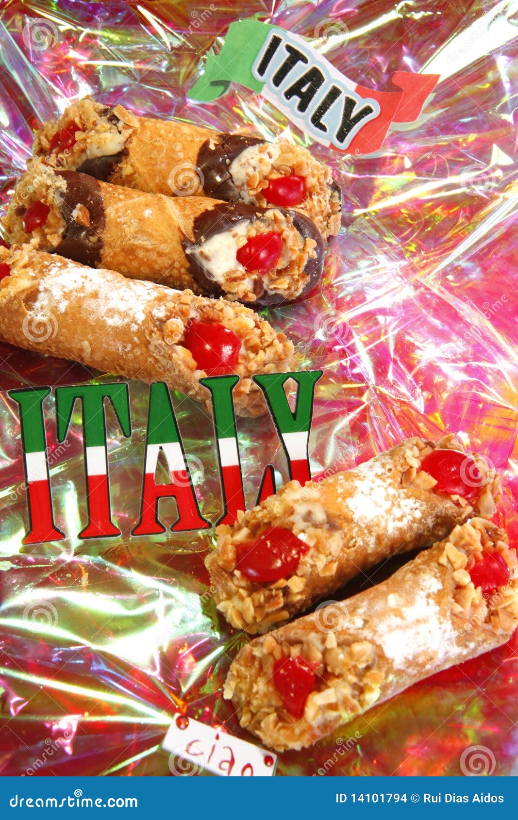 Cannoli stock photo. Image of chef, maraschino, mascarpone - 14101794