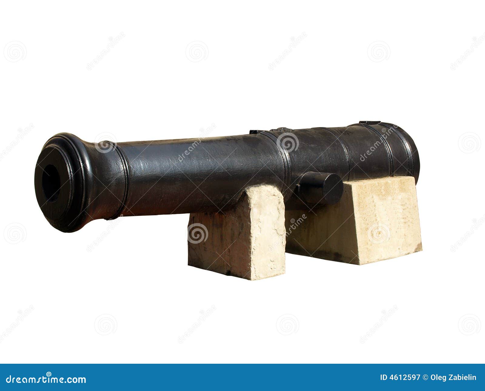 Cannon stock image. Image of shot, battle, stone, barrel - 4612597