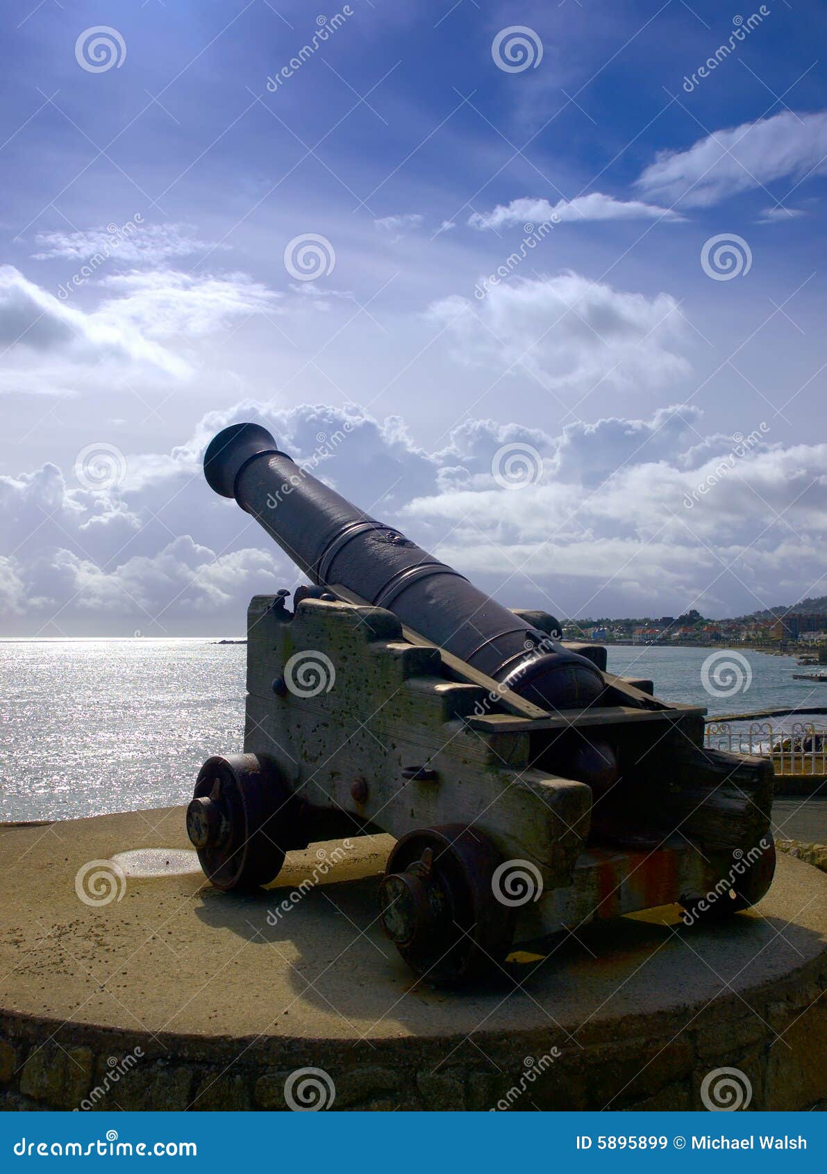 Cannon stock image. Image of wheel, antique, defense, artillery - 5895899