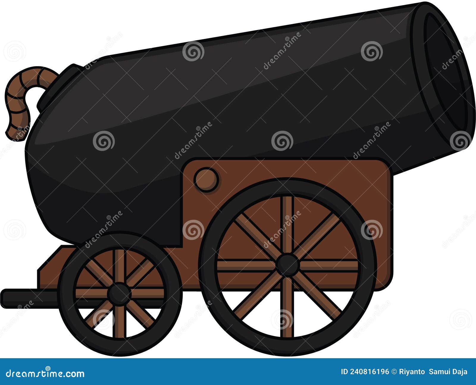 Cannon Ball Vector Color Illustration Stock Vector - Illustration of ...