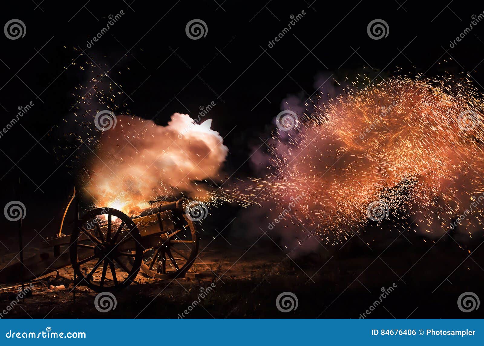Cannon Blast Sparkles Stock Photos - Free & Royalty-Free Stock Photos ...