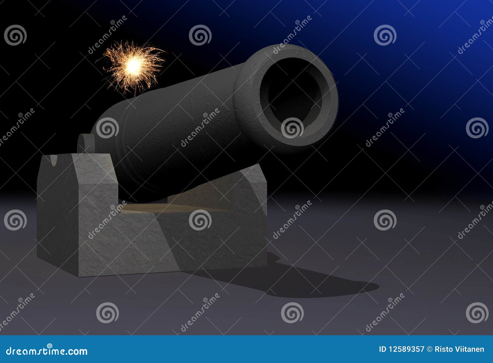 Cannon Burning Fuse Stock Illustrations – 103 Cannon Burning Fuse Stock ...
