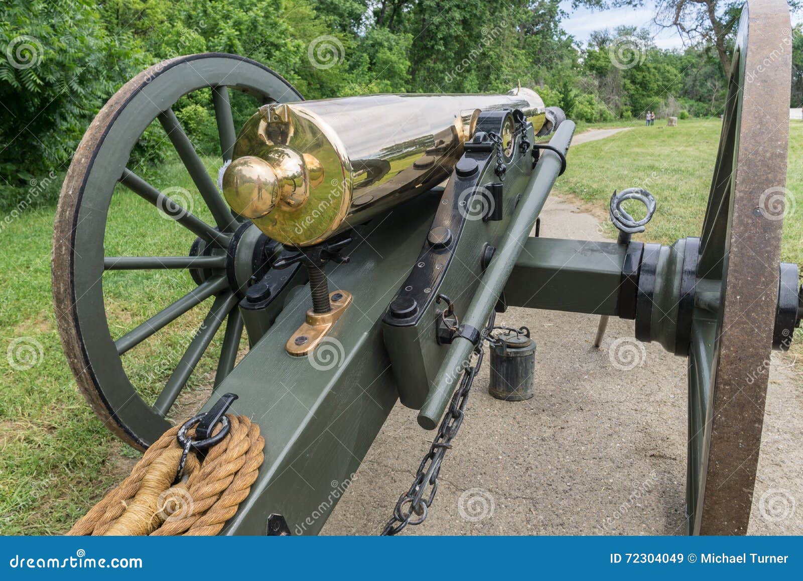 Cannon stock image. Image of army, reenactment, confederates - 72304049