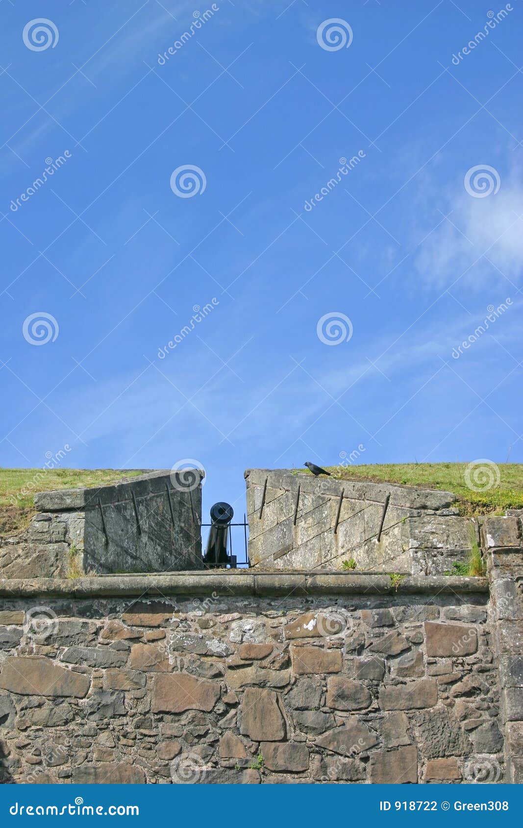 Cannon and embrasure stock photo. Image of pointing, weaponry - 918722
