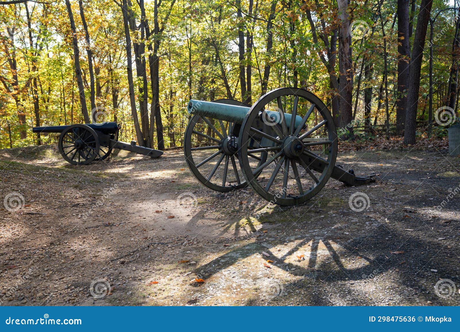 Cannon at Lee S Hill and Command Post from the Battle of Fredericksburg ...