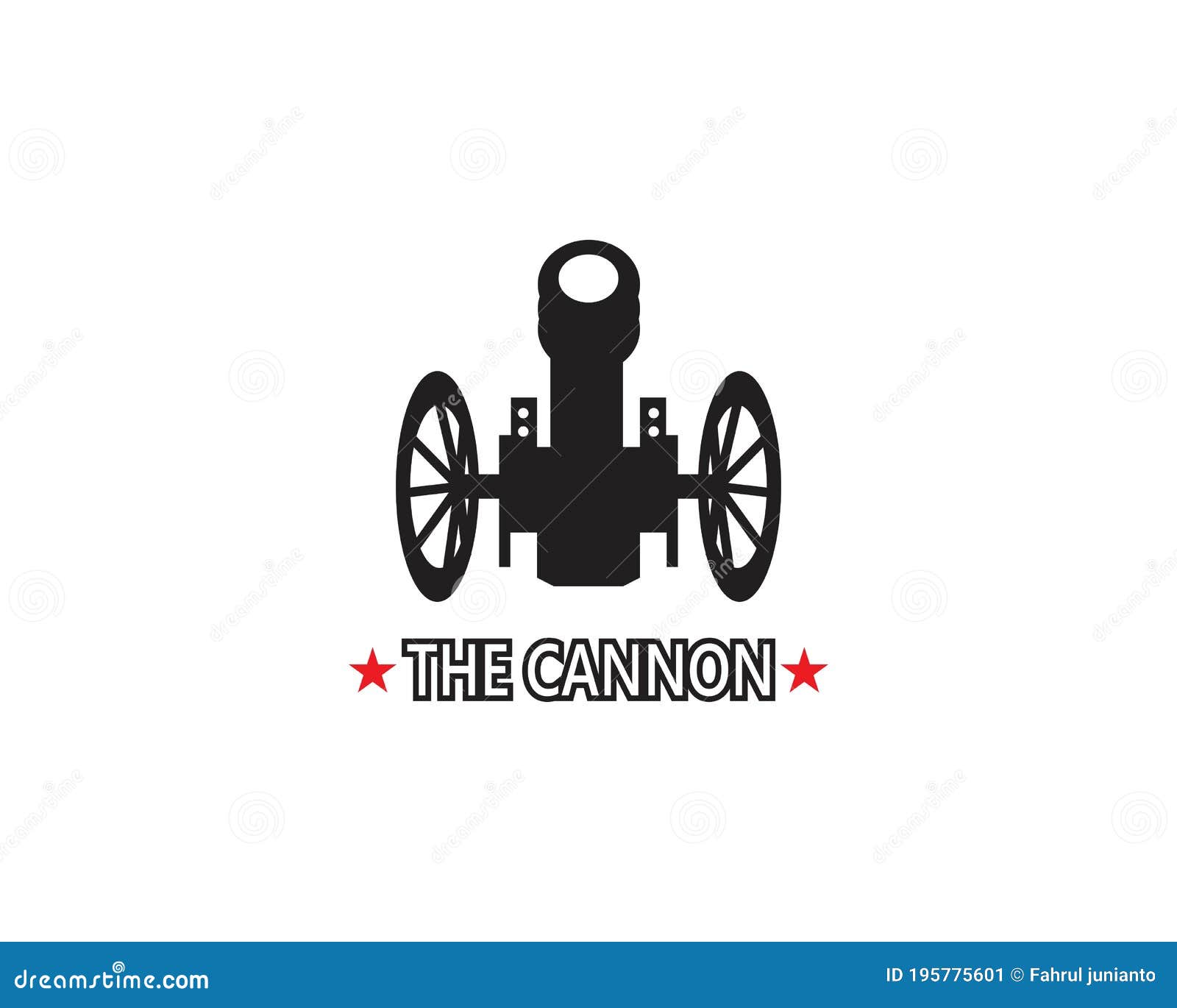 Cannon Logo Design Vector Template Stock Vector - Illustration of ...