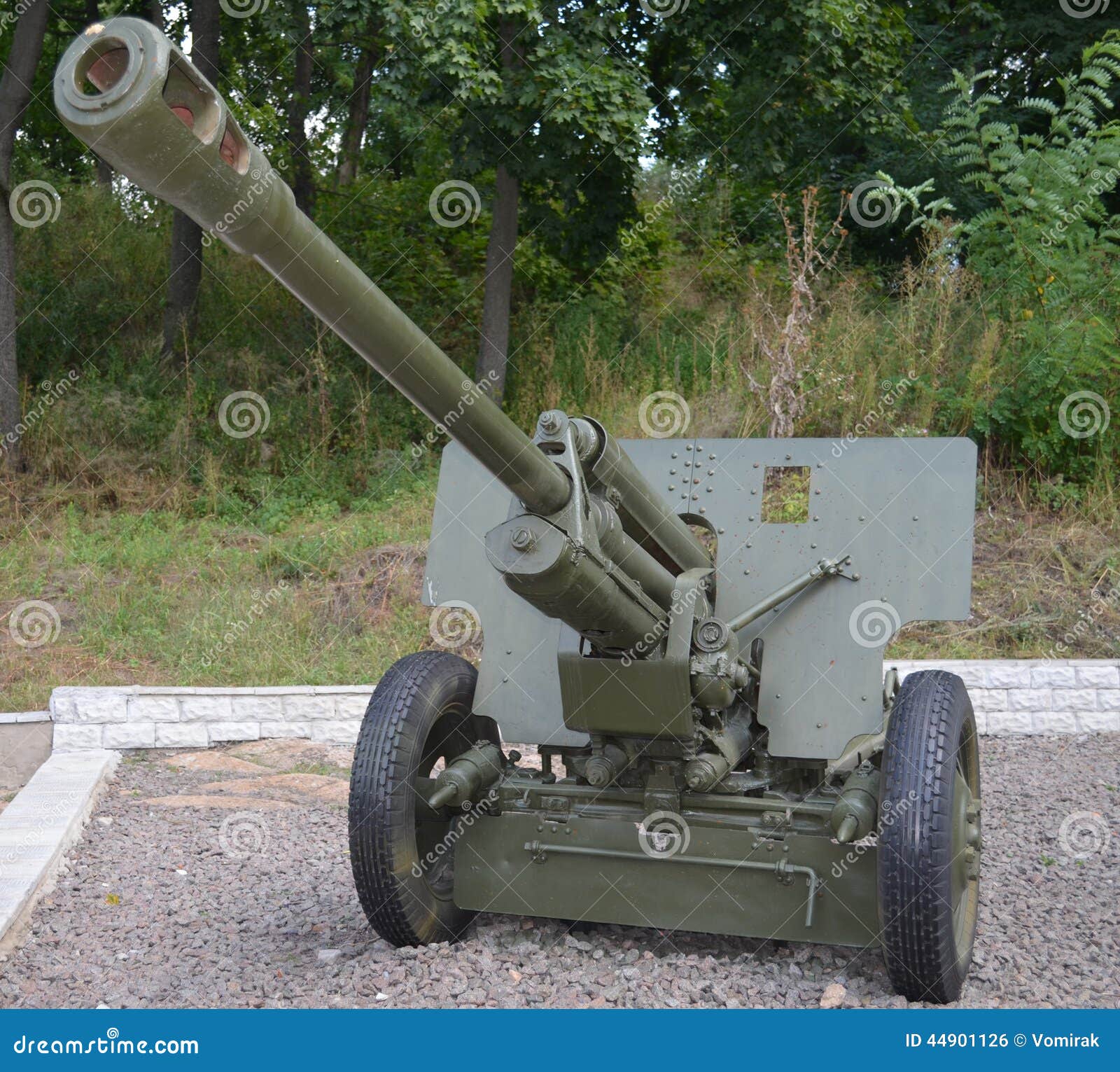 Cannon stock photo. Image of soviet, barrel, military - 44901126