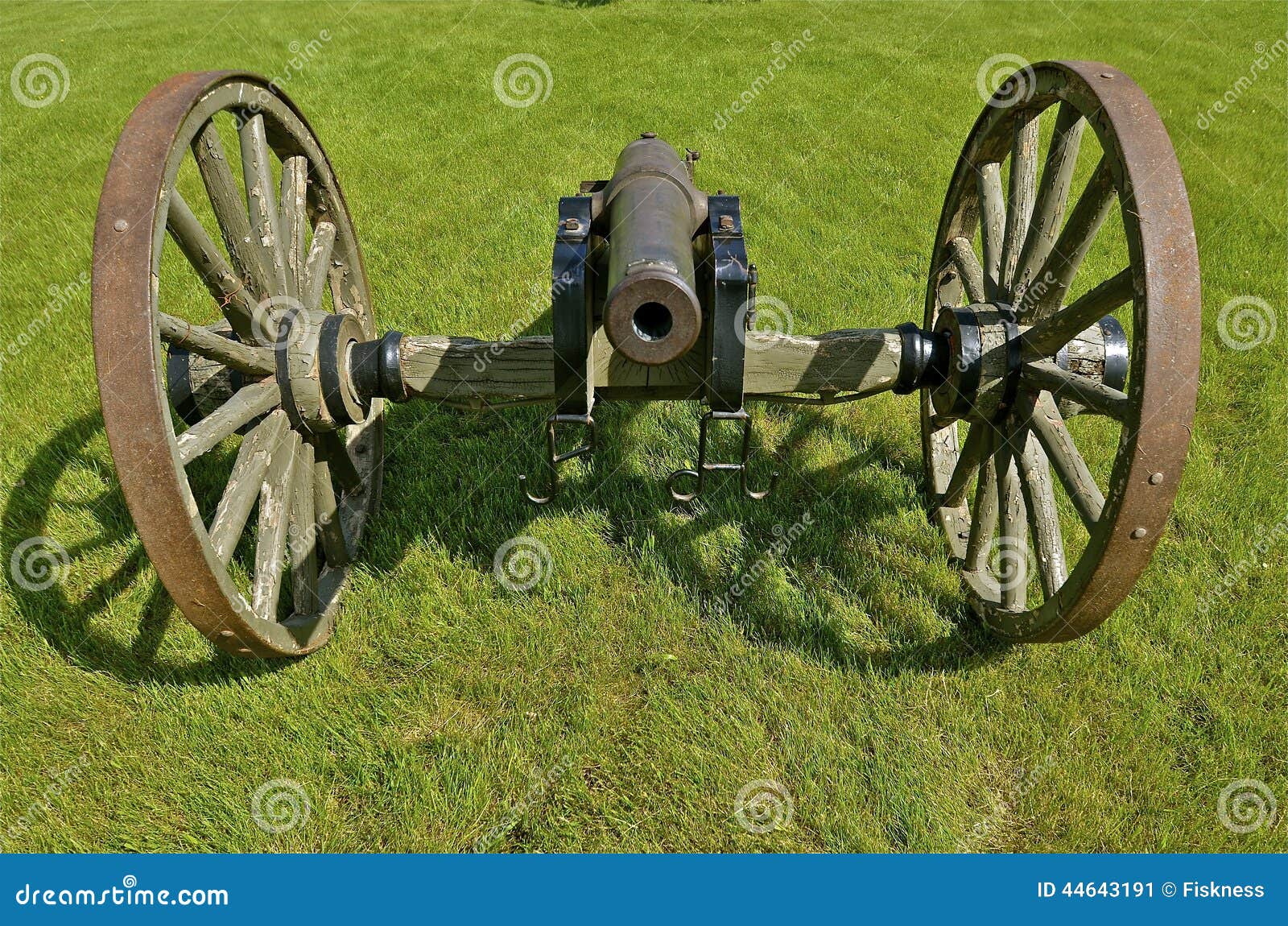 Cannon ready for firing stock image. Image of civil, firing - 44643191
