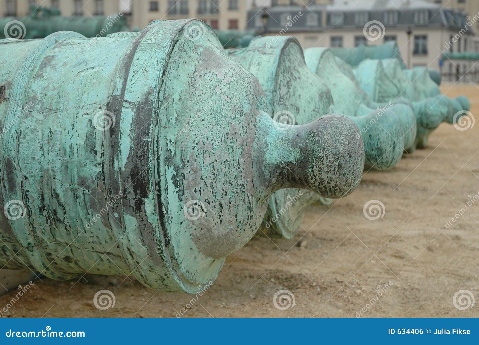 Cannon Row stock photo. Image of dome, rust, church, antique - 634406