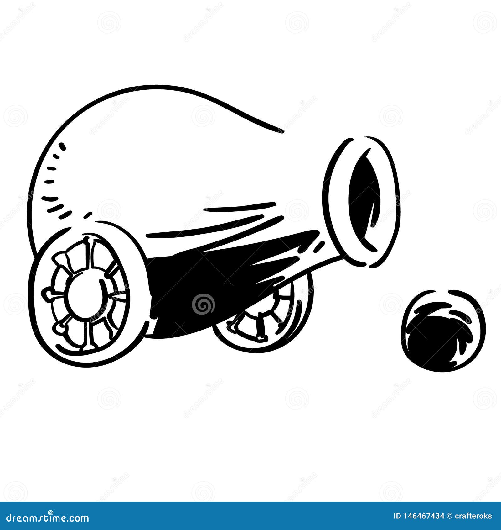 Cannon Vector Eps Hand Drawn, Vector, Eps, Logo, Icon, Crafteroks ...